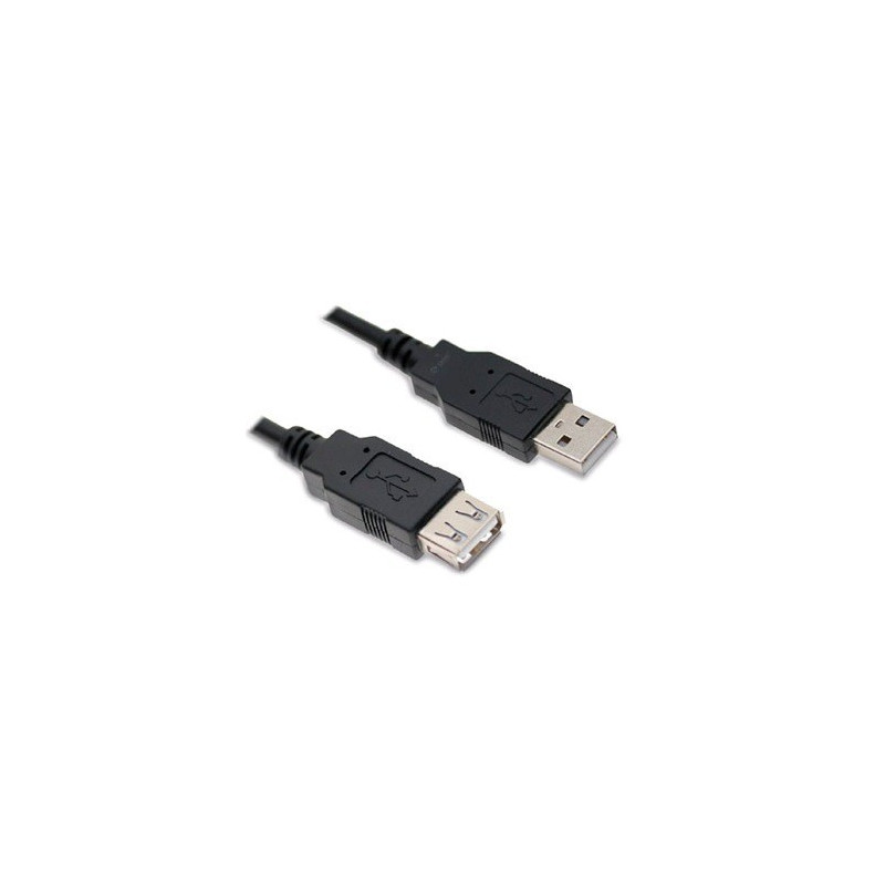 Cable USB macho a USB hembra